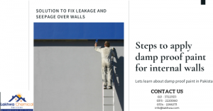 Steps to apply damp proof paint for internal walls - LCS Waterproofing