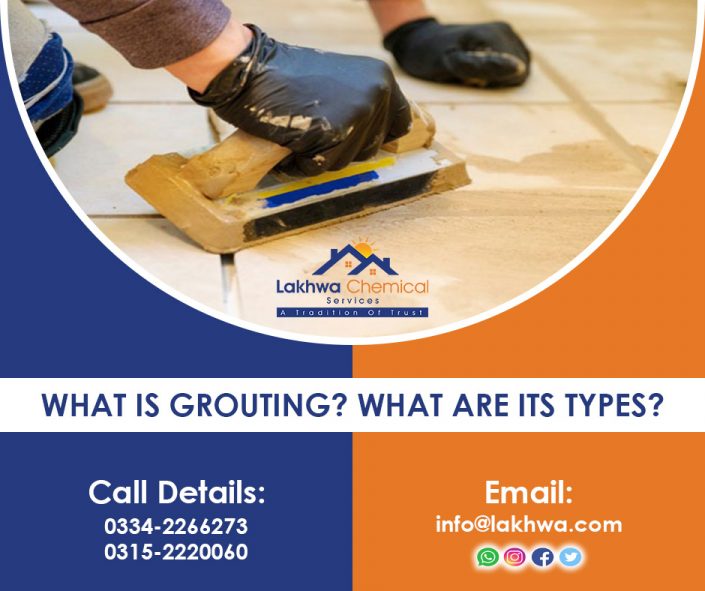 What is Grouting? what its Types? - LCS waterproofing Solutions